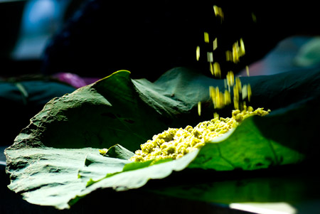Green young sticky rice flakes of Vòng village - Experience elegant ...